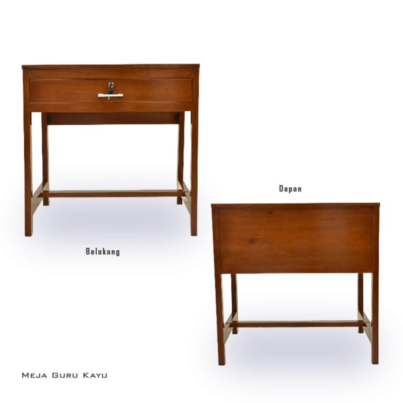 MEJA GURU KAYU – Produk TKDN